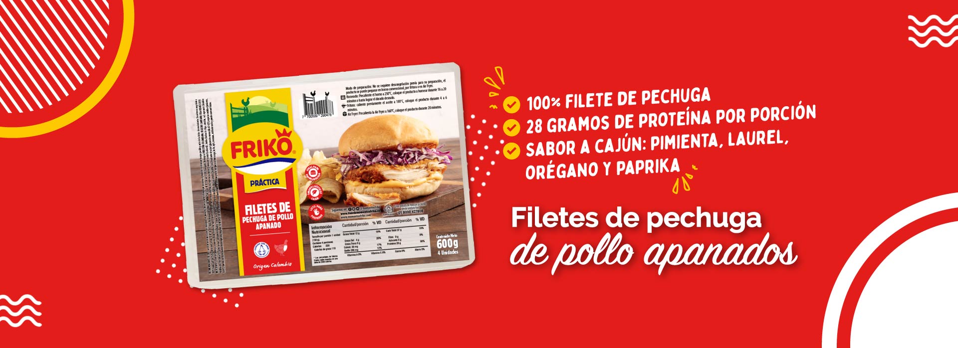 Momentos Friko I Filetes de pechuga de pollo apanado