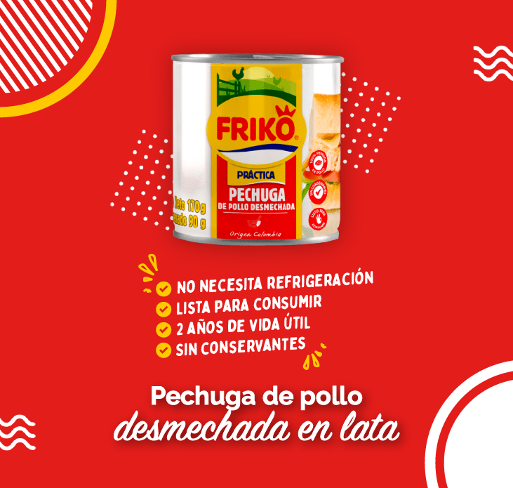 Momentos Friko I Pechuga de pollo desmechada